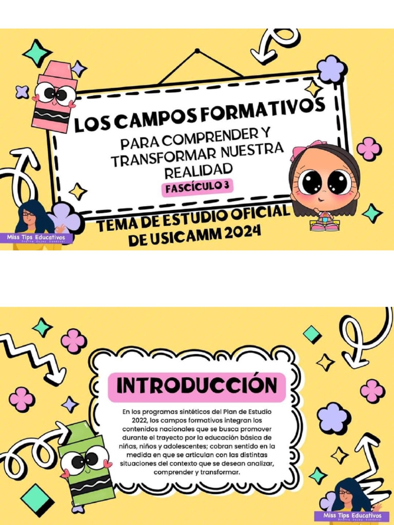 Campos Formativos | PDF