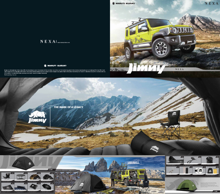 Suzuki Jimny Accessories Catalogue 2023 | PDF | Trunk (Car) | Door