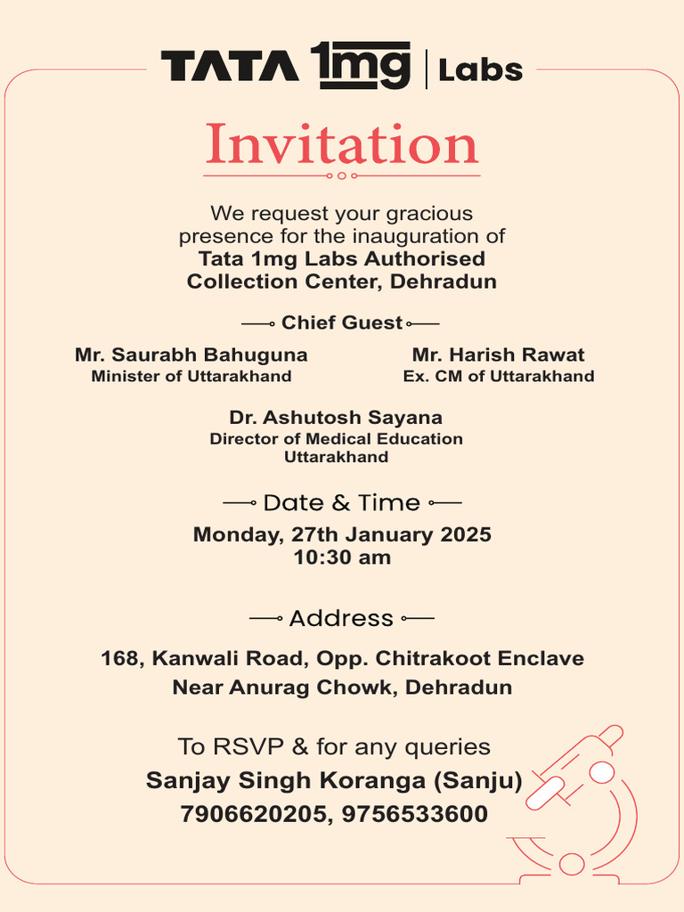 Tata Invitation | PDF