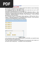 SAP PP Configuration | PDF | Computing