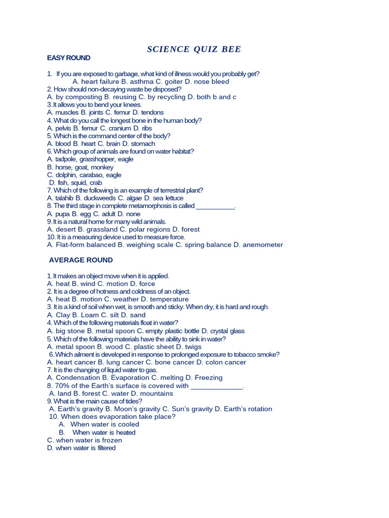 SCIENCE 4 REVIEWER | PDF | Water | Earth