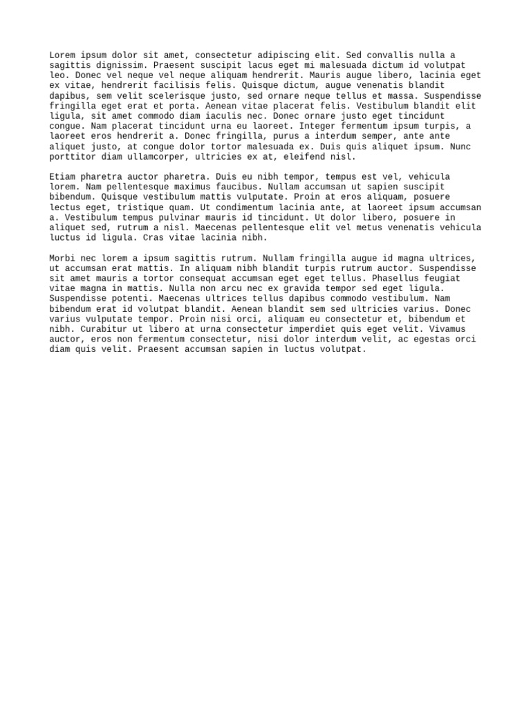 Lorem Ipsum Example 009 | PDF