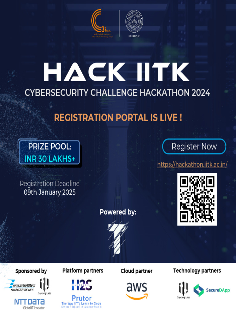 Hack Iitk 2024 Flyer | PDF