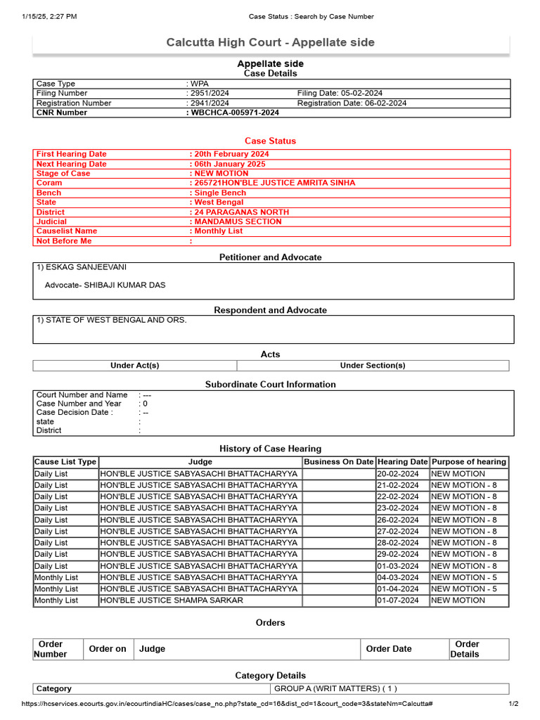 WP.2941.2024 ESPL Vs State | PDF | Constitutional Law | Government ...