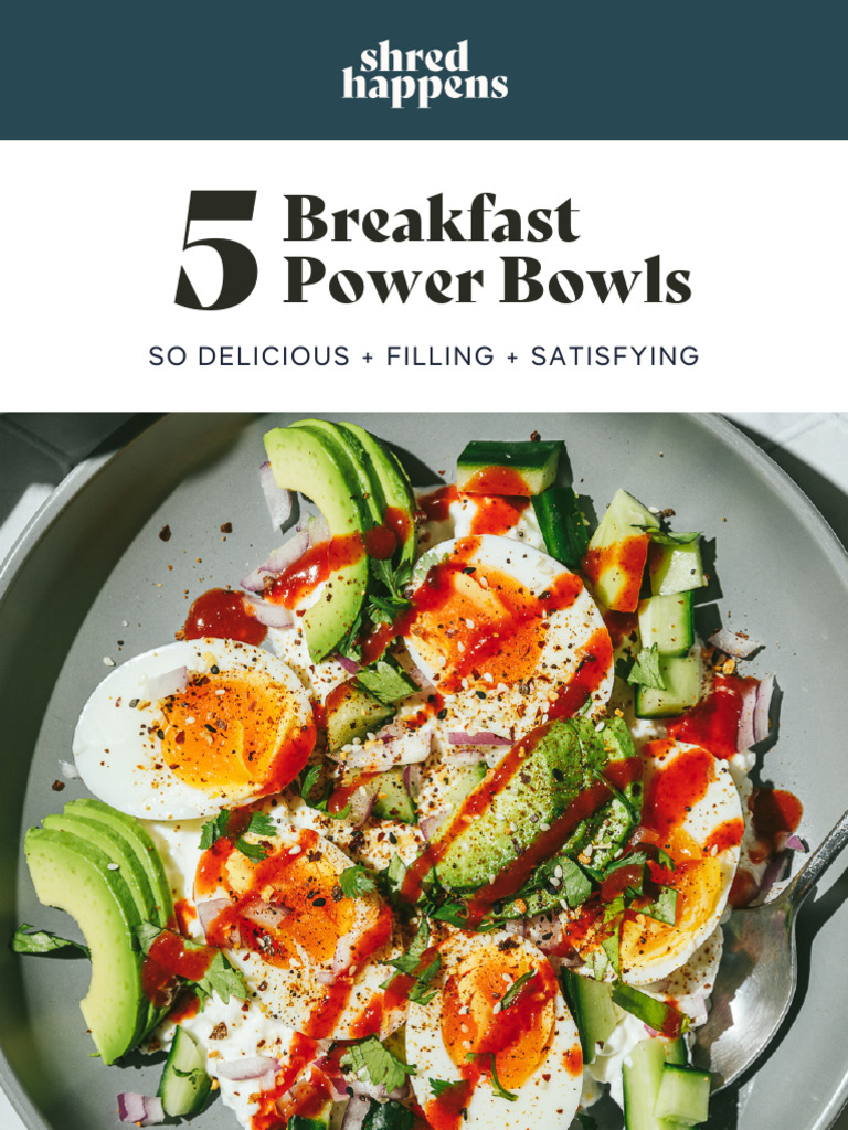 Shredhappens Breakfast E-Book - Jan 1 2025 | PDF | Hot Sauce | Sauce