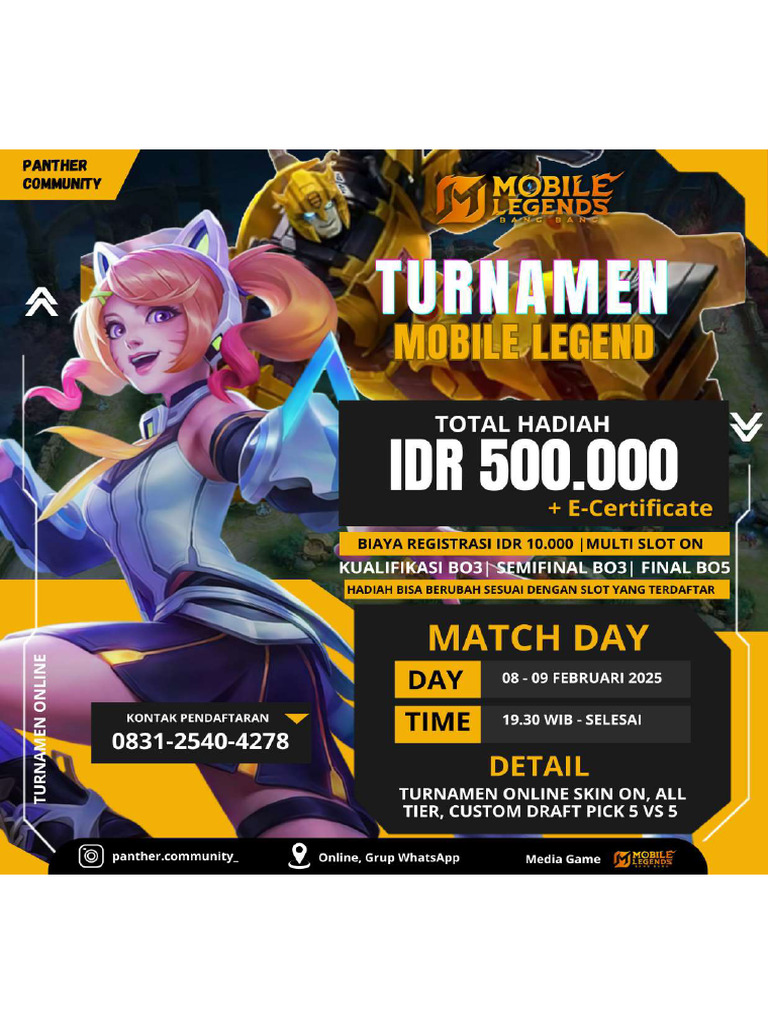 Salinan 04 Turnamen MLBB | PDF