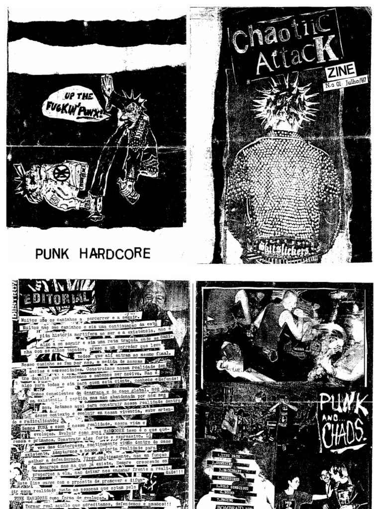 Chaotic Attack Zine 01 - Versão para imprimir | PDF