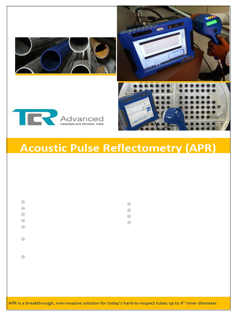 Acoustic Pulse Reflectometry | PDF
