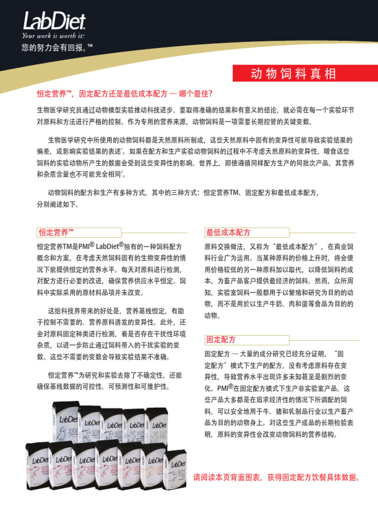 Labdiet Formulation Insert Chinese R1 | PDF