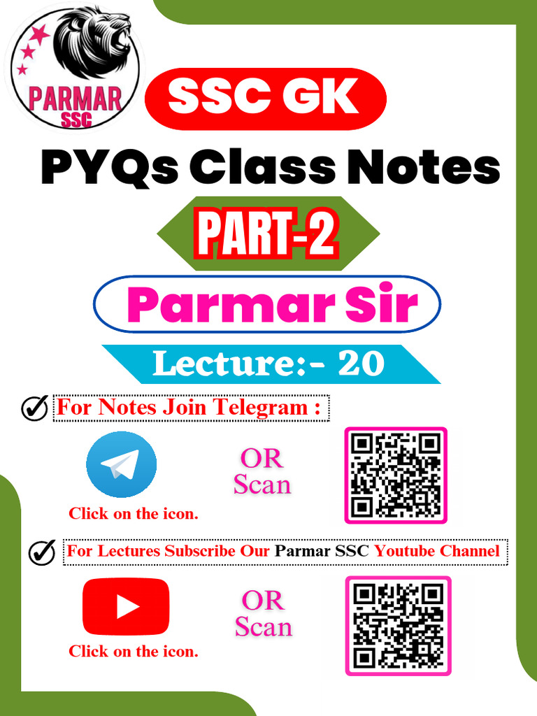 GK Pyq20 | PDF