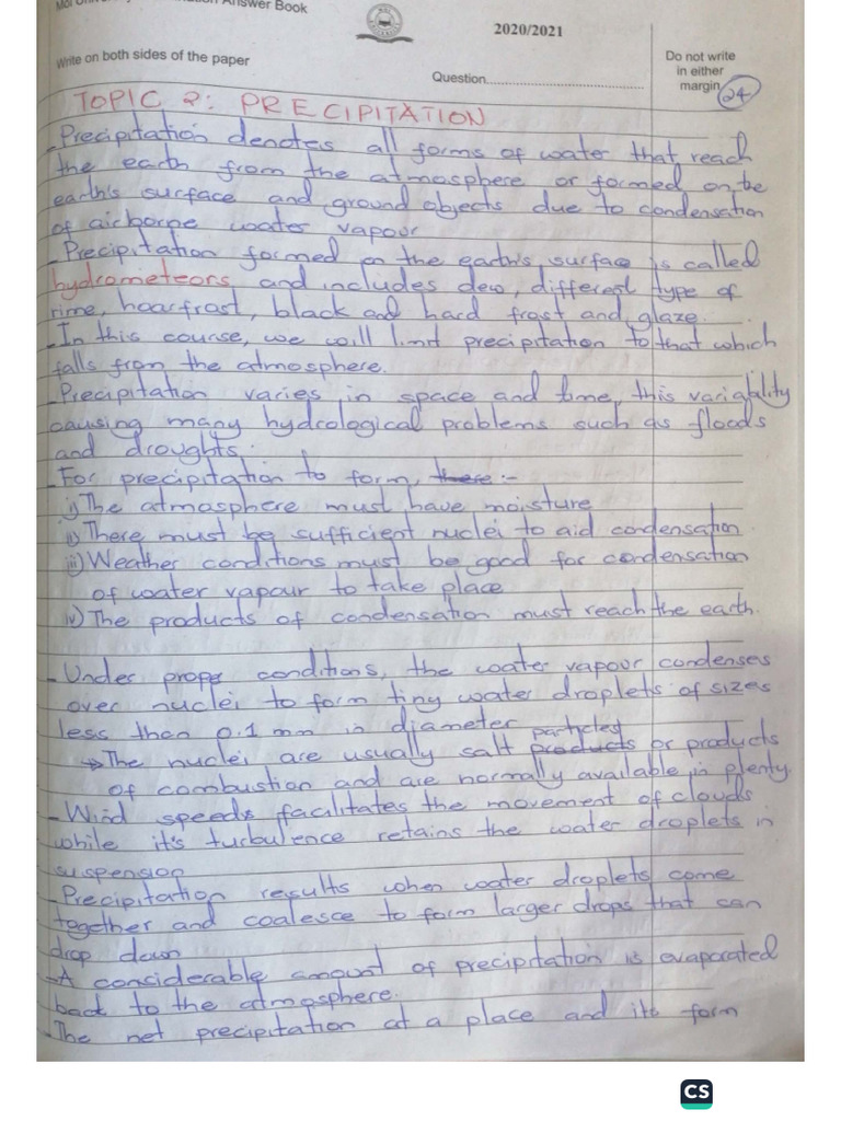 Cvs 348 Topic 2 Part 1 | PDF