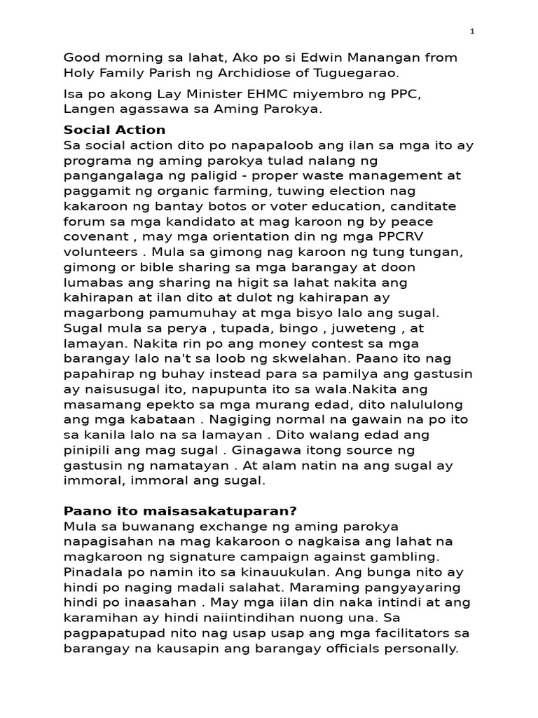 Social Action | PDF