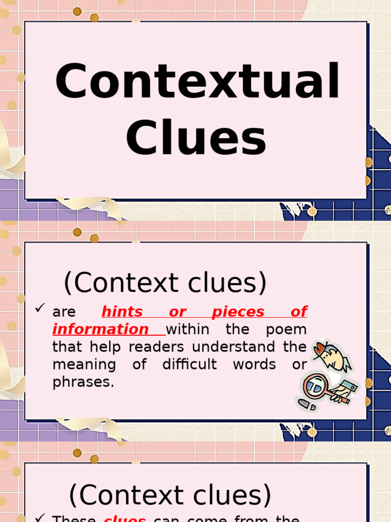 Context Clues | PDF
