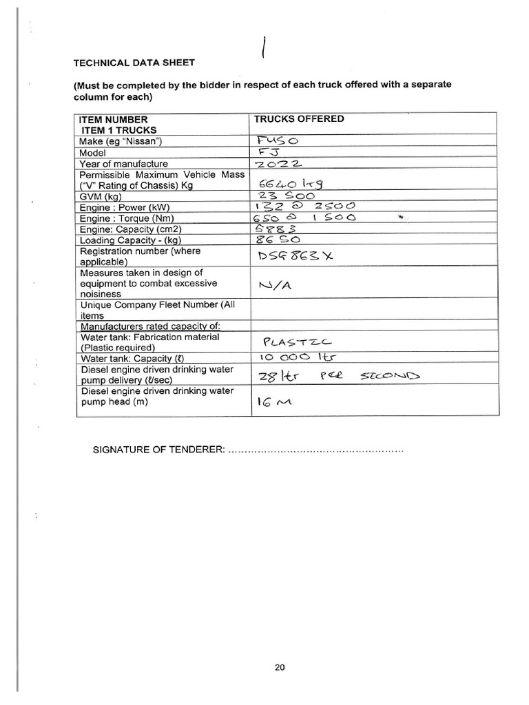 Technical Data Sheet | PDF