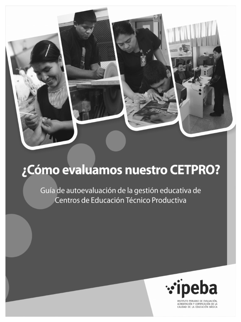 Guía Autoevaluación CETPRO Perú | PDF | Evaluación | Metodología de encuesta