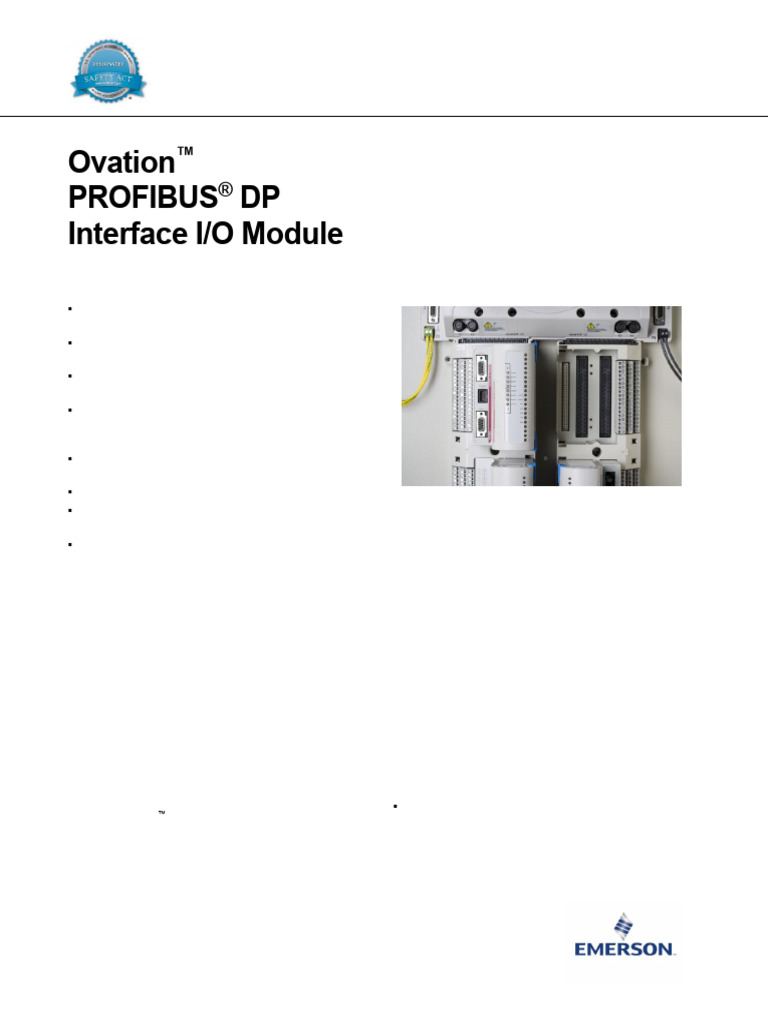 Ovation Profibus DP IO Interface Module | PDF | Input/Output | Computer ...