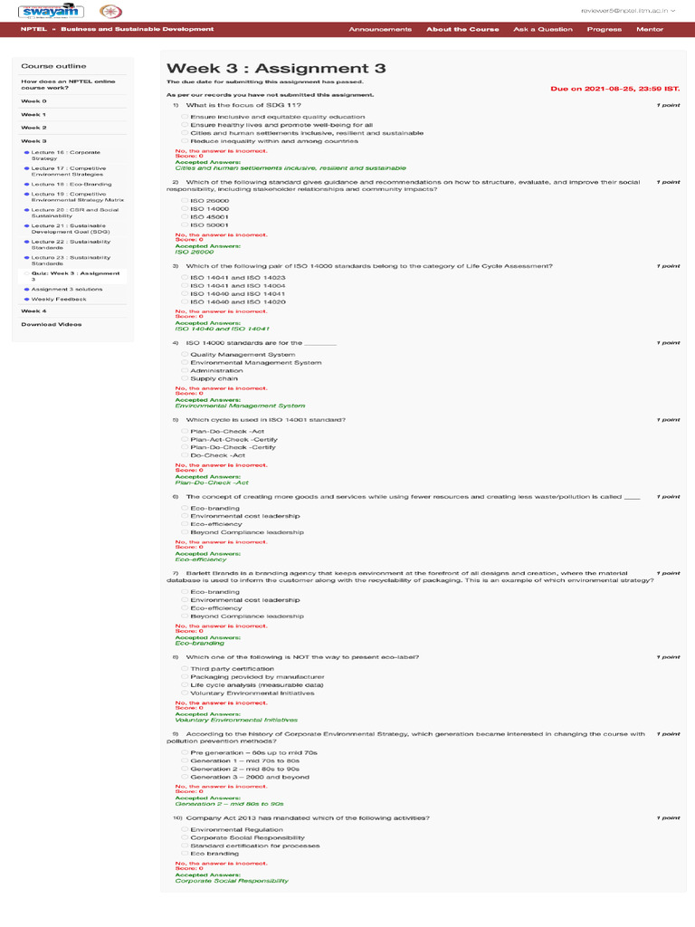 Noc21 Mg94assignment Week3 | PDF