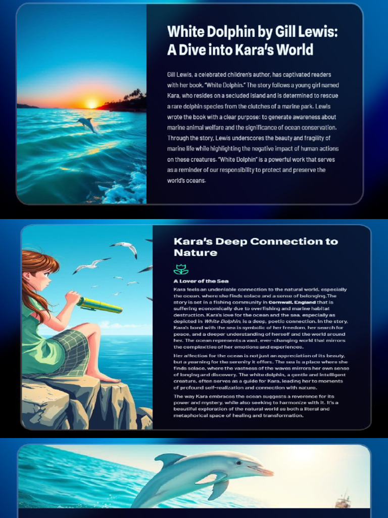 Presentation White Dolphin (Introduction) | PDF