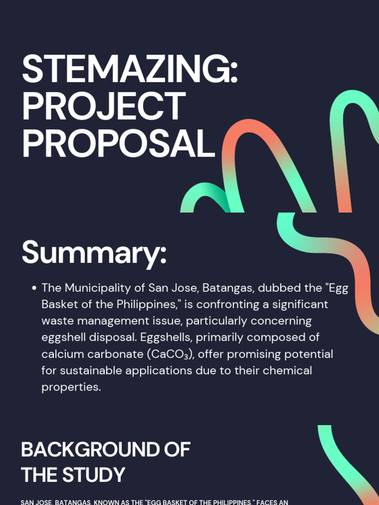 STEMAZING Project Proposal | PDF | Waste Management | Waste