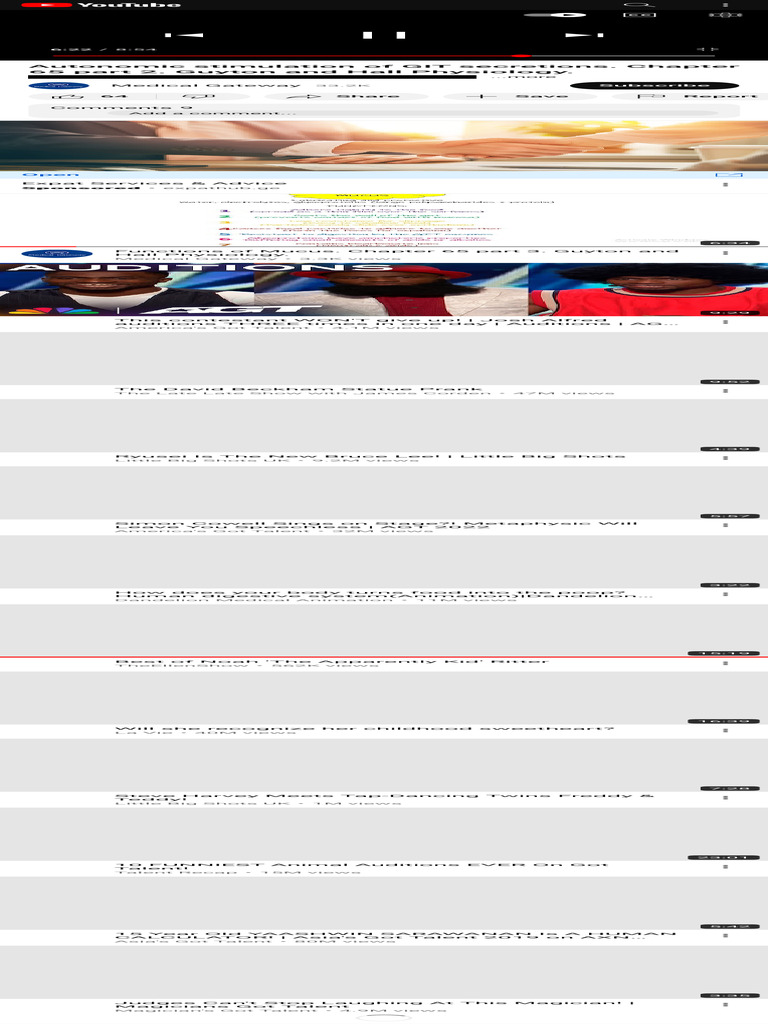 Autonomic Stimulation of GIT Secretions. Chapter 65 Part 2. Guyton and Hall Physiology ...