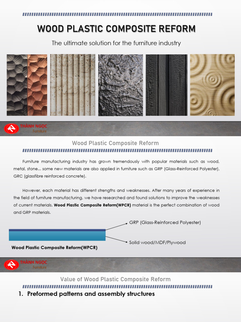 Wood Plastic Composite Reform | PDF | Fiberglass | Wood