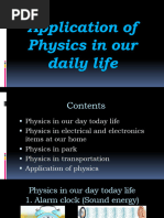 Physics in Daily Life | PDF