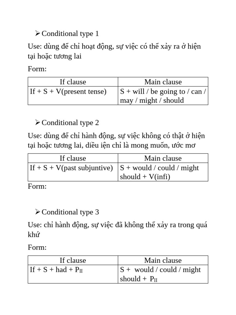 Conditional Sentences | PDF