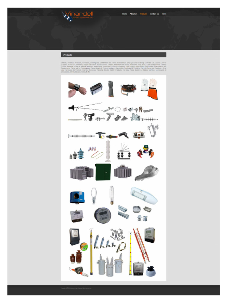 Vinardell Products | PDF