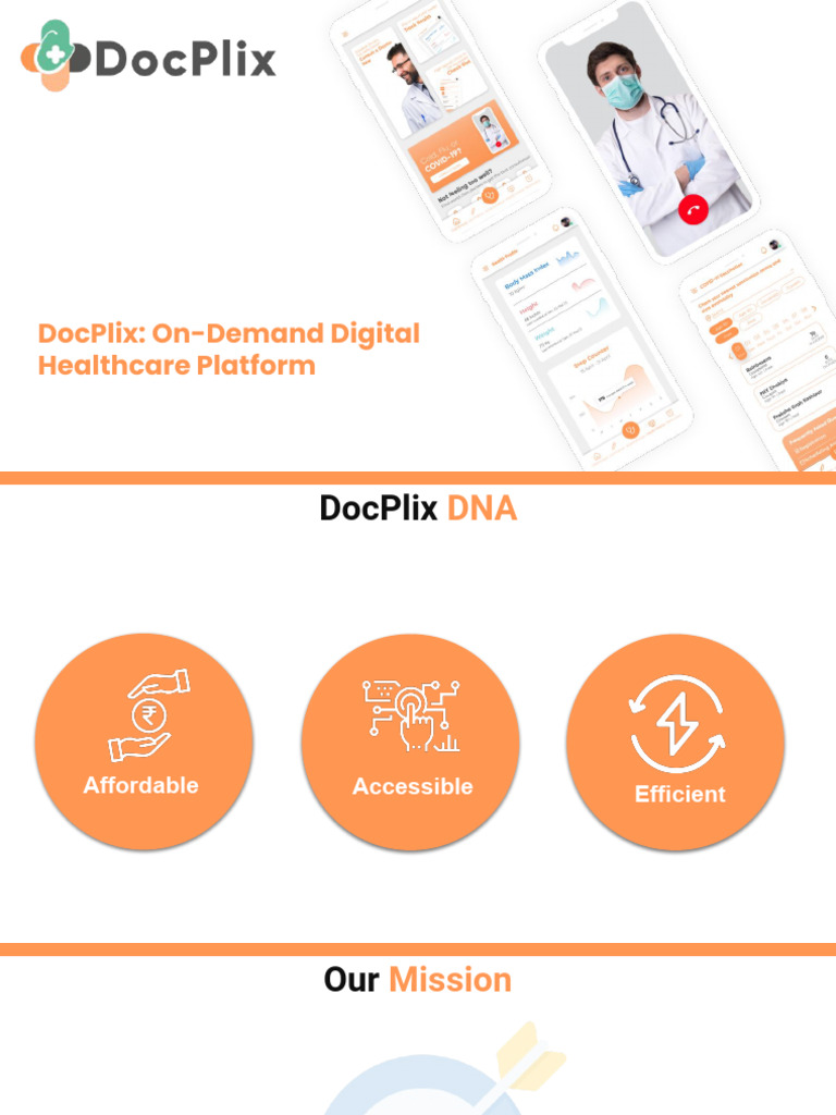 PitchDeck Docplix 2022 | PDF | Health Care | Health Sciences