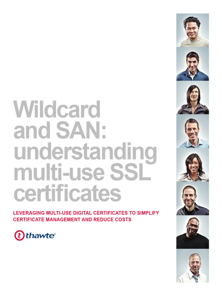 Understanding Multi Use Digital Certificates CH | PDF | Public Key ...