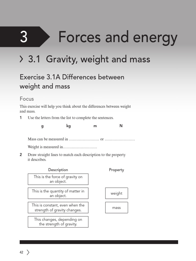 Physics: Understanding Weight & Mass | PDF | Weight | Mass