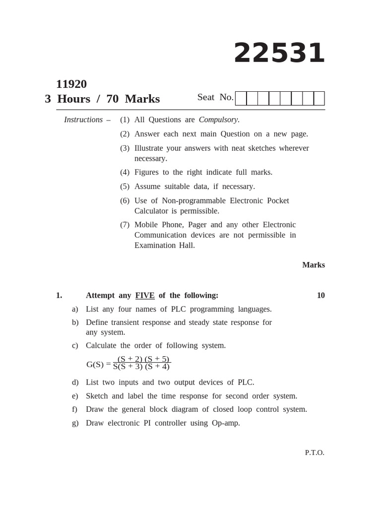 22531-2019-Winter-Question-Paper (Msbte Study Resources) | PDF ...