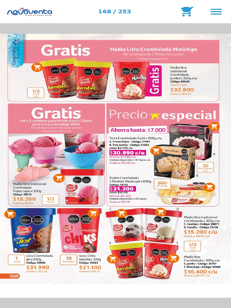 Catálogo Novaventa - Campaña 17 Fríos-Página 168 | PDF