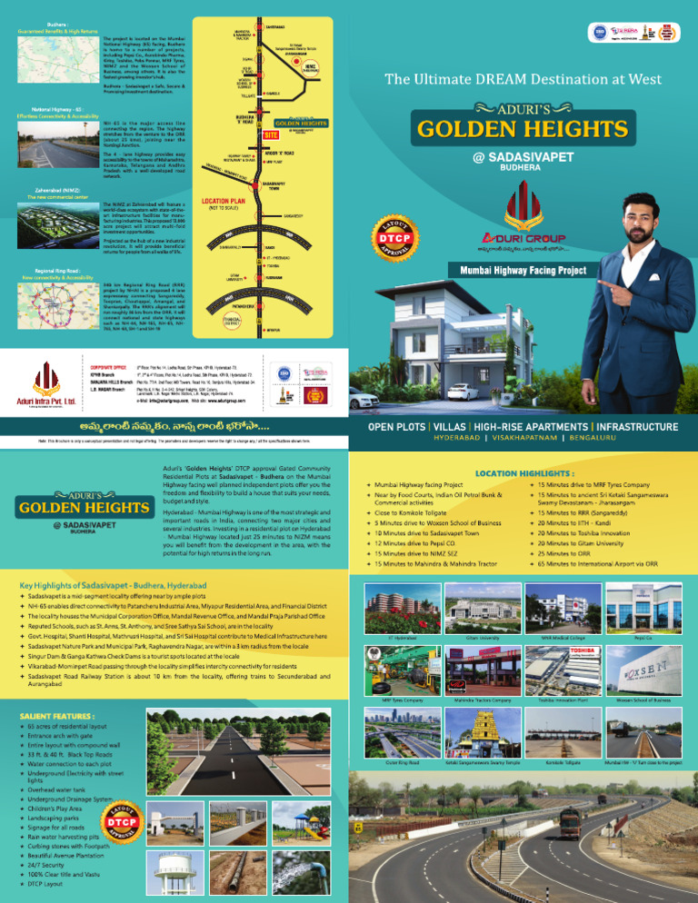 Golden Heights Budhera - Brochure | PDF