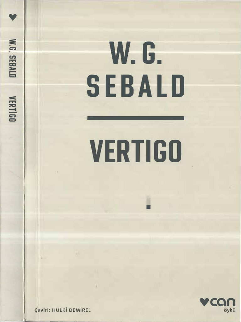 W. G. Sebald Vertigo Can Yayınları | PDF