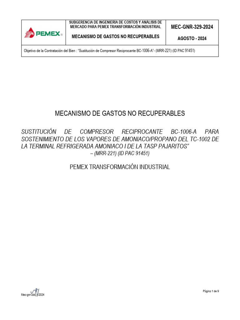 3 Mecanismo GNR Id Pac 91451 | PDF | Mercado (economía)