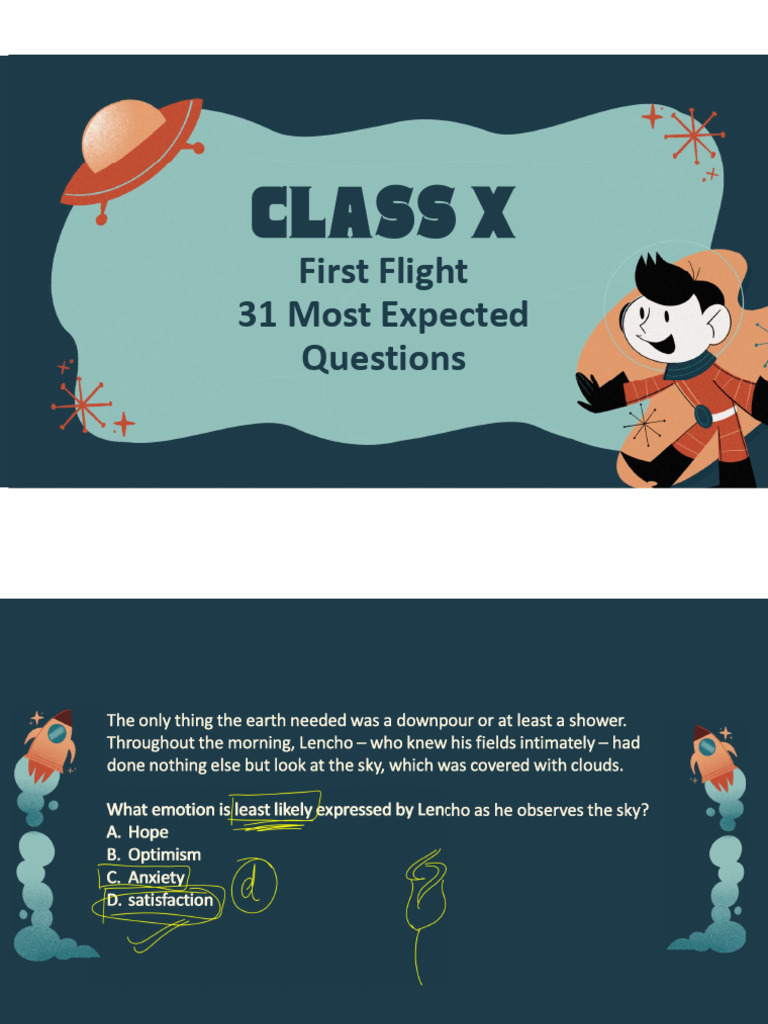 31 Most Expected Literature Questions | PDF