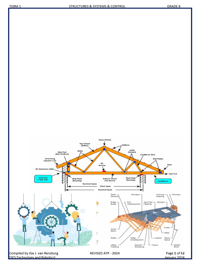 2025 - 1 - GR 8 Term 1 - LB - Ratp | PDF | Gear | Truss
