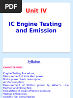 IC Engine Performance & Testing | PDF | Engines | Internal Combustion ...