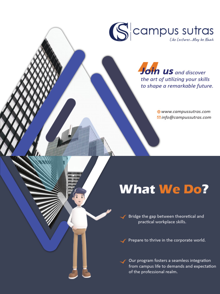 Campus Sutras Brocher 1 | PDF | Artificial Intelligence | Intelligence ...