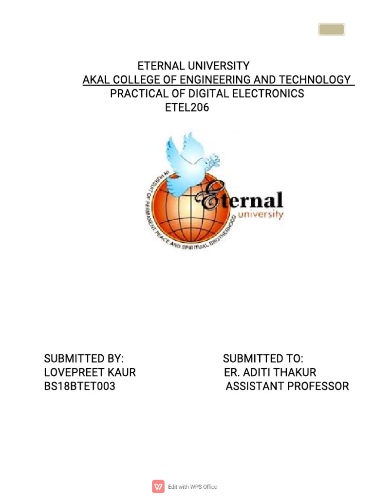 Bs18btet003 de Practical | PDF