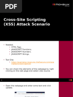 Xss Cheat Sheet | PDF | Html Element | Hypertext