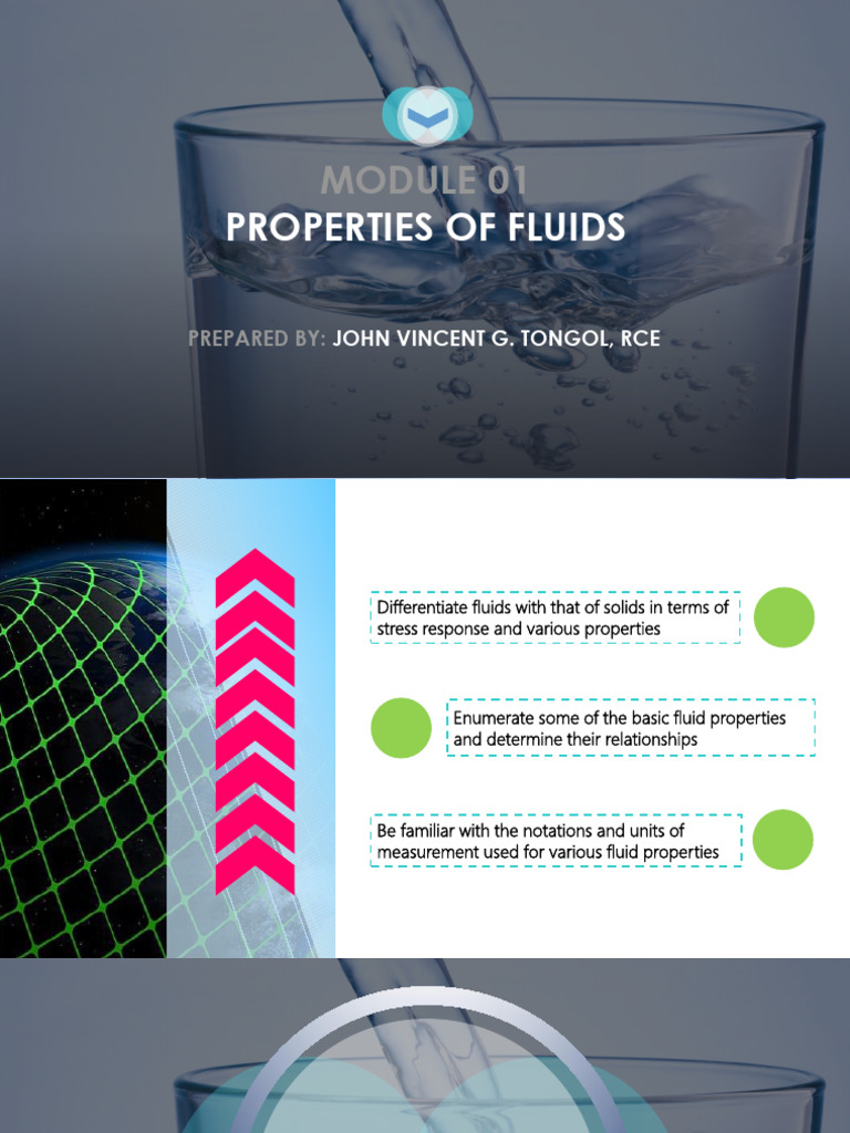 Fluid Properties and Mechanics Overview | PDF | Fluid | Liquids