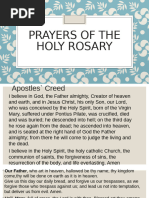 The Rosary in Italian PDF V1.1 | PDF | Catholic Liturgy | Prayer