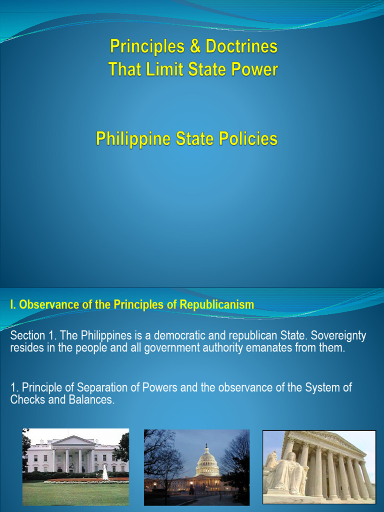 6 Principles & Doctrines | PDF | Nuclear Weapons | American Government
