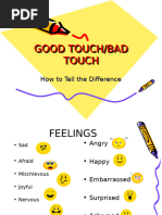 Good Touch Bad Touch Level 1 | PDF | Learning | Thought