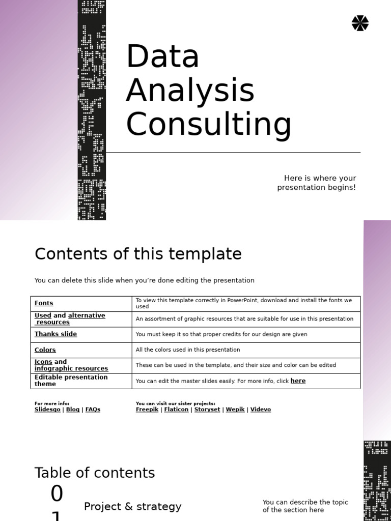 Data Analysis Consulting by Slidesgo | PDF | Planets | Astronomical Objects