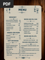 Minibar Price List and Menu Items | PDF | Alcoholic Drinks | Drink