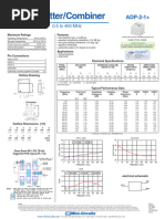 DBM - Volts - Watts Conversion: (50-Ohm System) | PDF | Watt ...