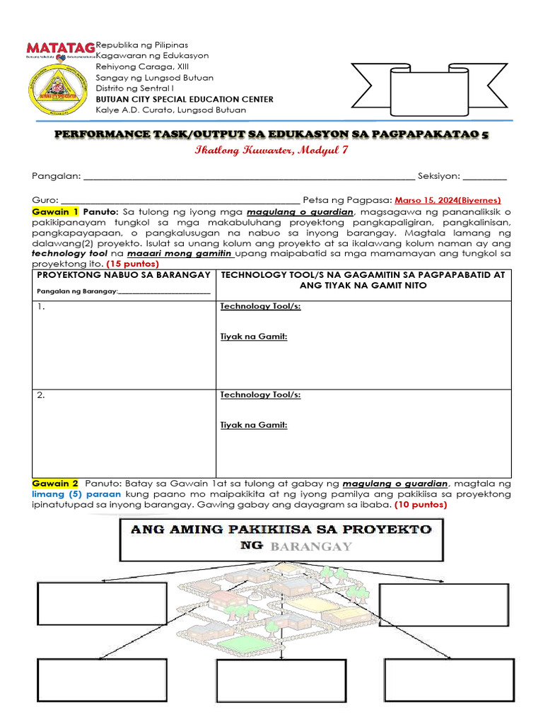Modyul-7_Performance-Task_Q3 | PDF